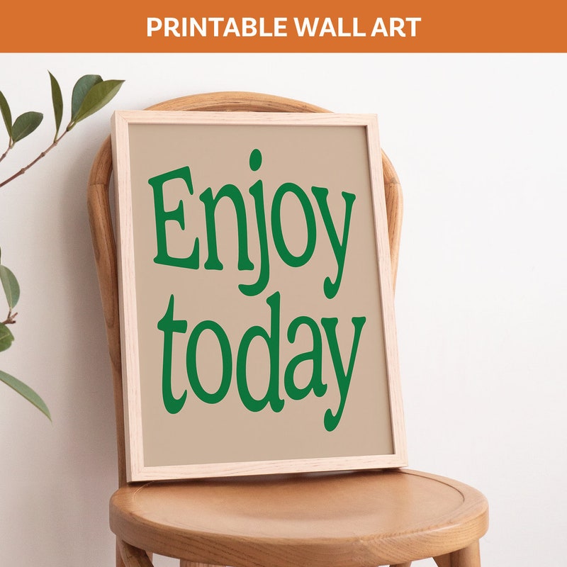 Enjoy Today - Etsy