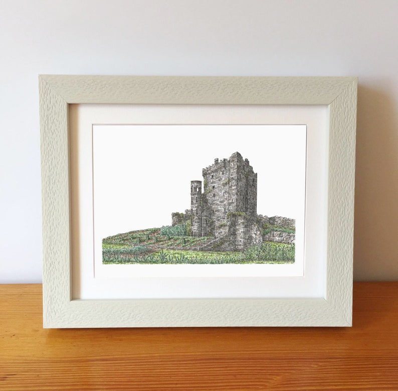 Blarney Castle and Gardens Co Cork Ireland Art Print, Irish Castle ...