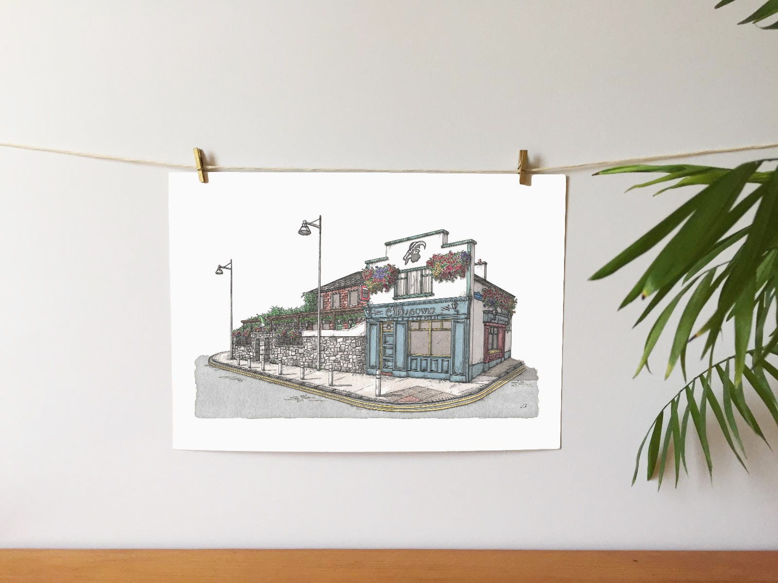 The Curragower Bar and Restaurant Limerick Ireland, Irish Pub Wall Art ...