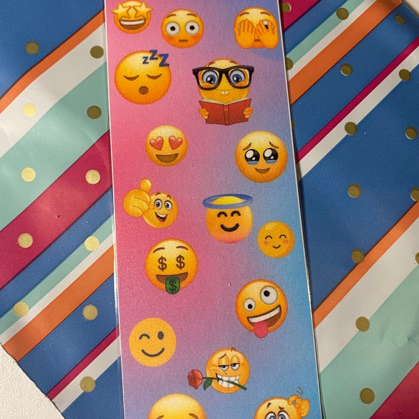 Emoji Bookmarks - Etsy