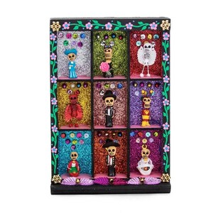 Traditional Calacas Day of the Dead Shadow Box - Etsy