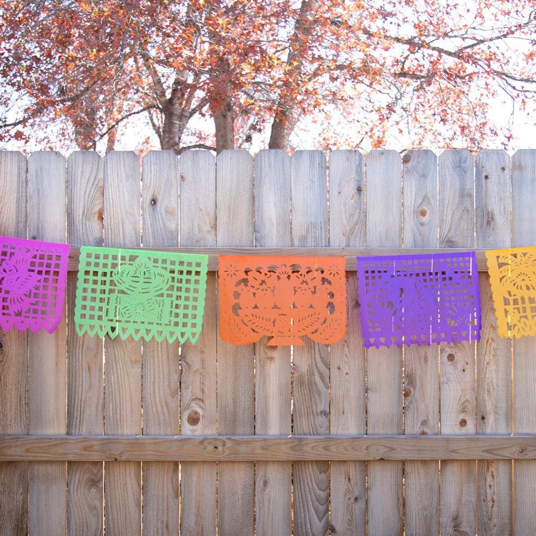 Papel Picado All Fiesta Banner - Etsy