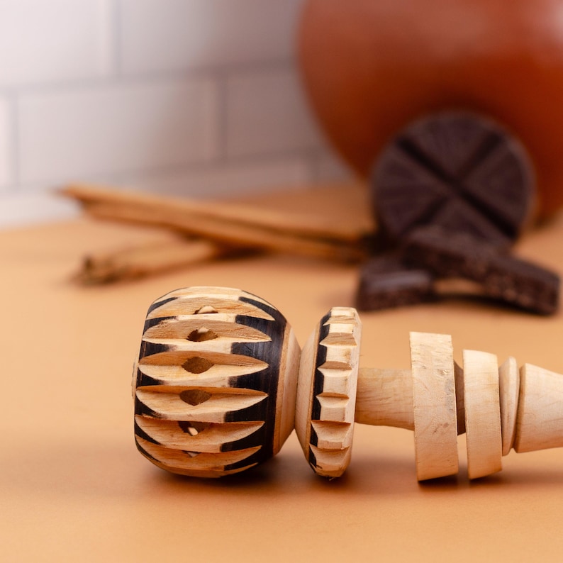 Natural Wooden Molinillo Whisk - Etsy