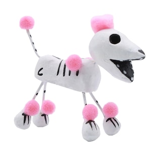 Clay Mini Day of the Dead Dog - Etsy