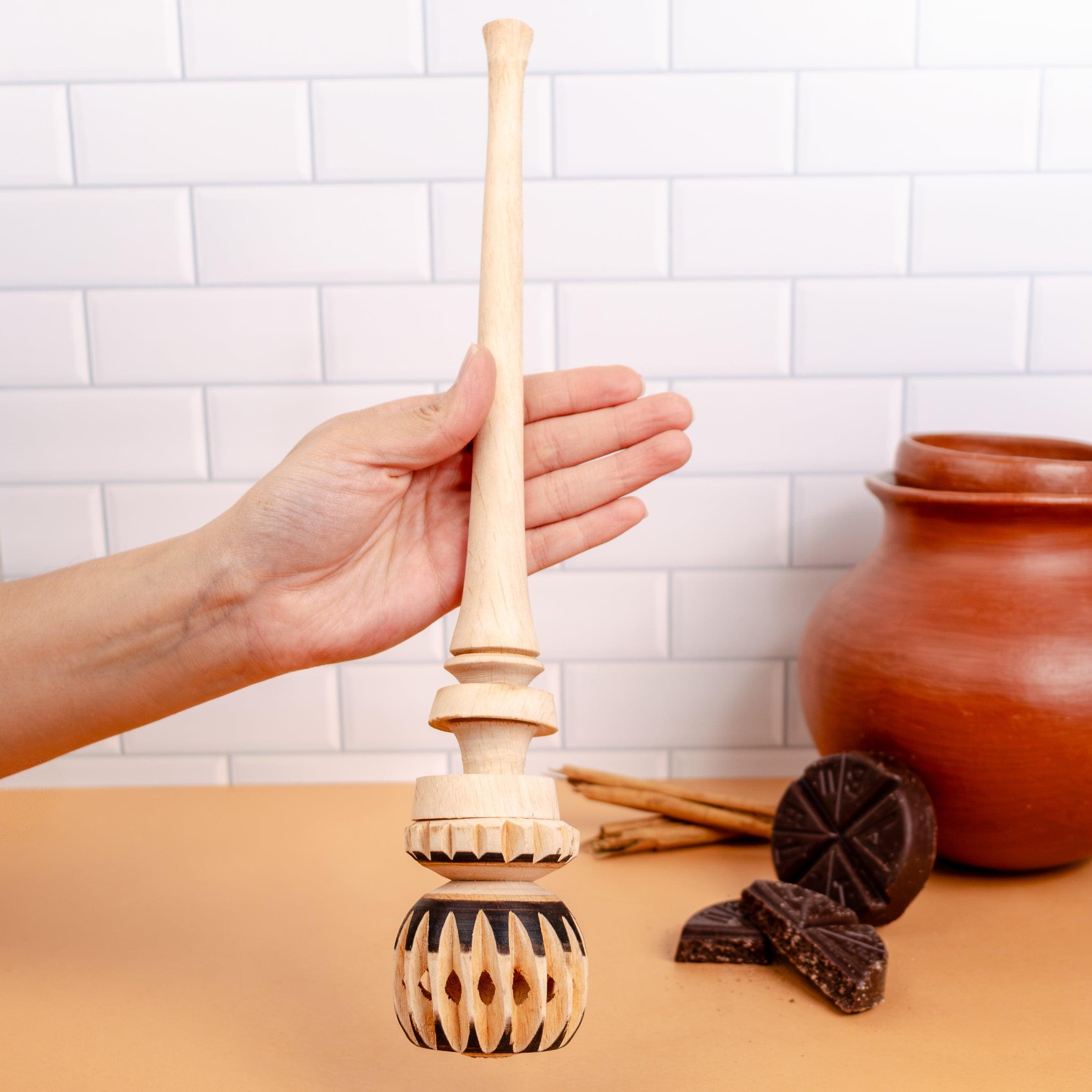 Natural Wooden Molinillo Whisk - Etsy