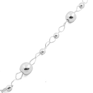 Sterling Silver the Spheres Long Chain Necklace - Etsy
