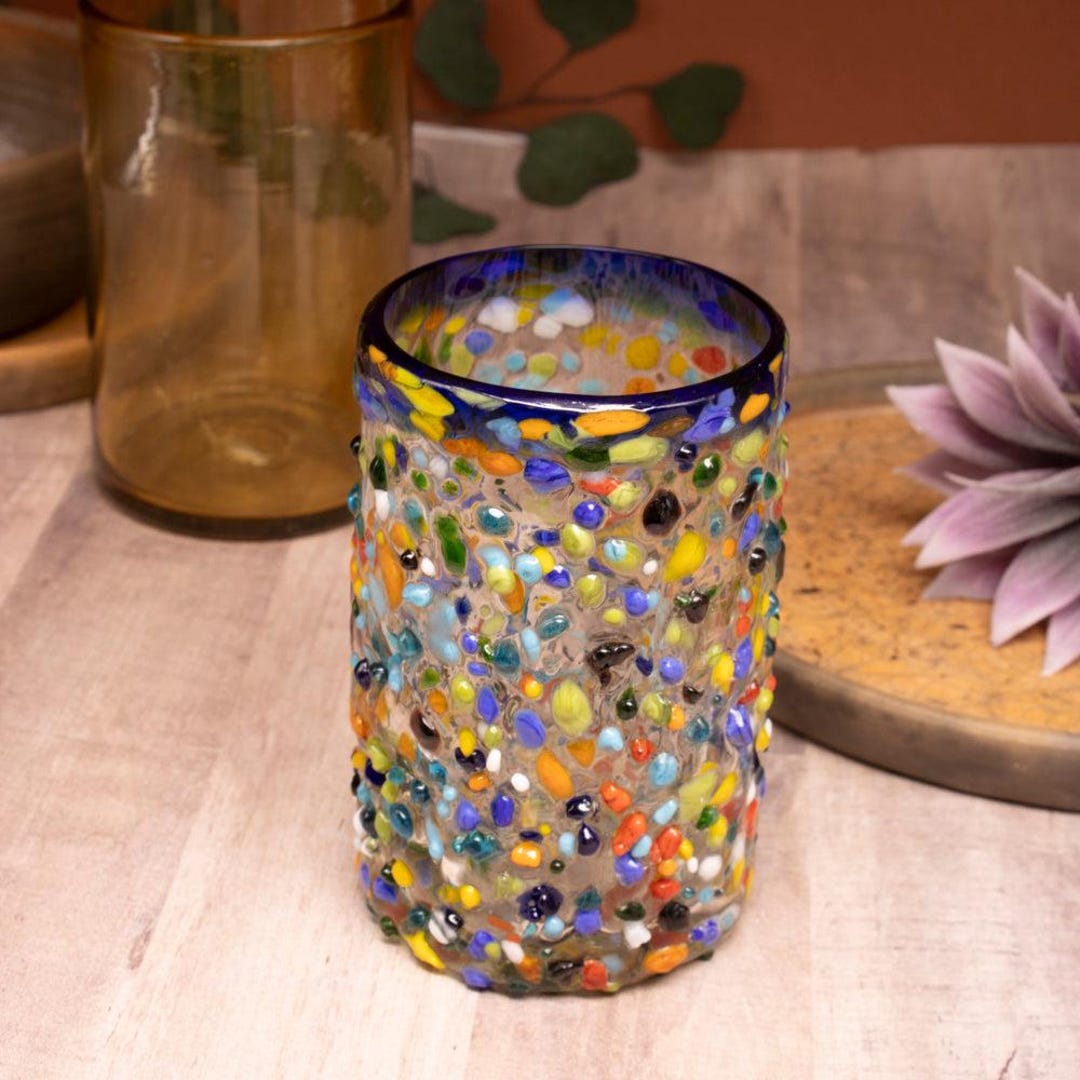 Tonalá Hand-blown Highball Glass Tumbler - Etsy