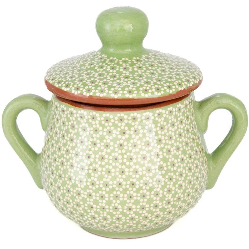 Capula Hand-painted Clay Cookie Jar - Etsy