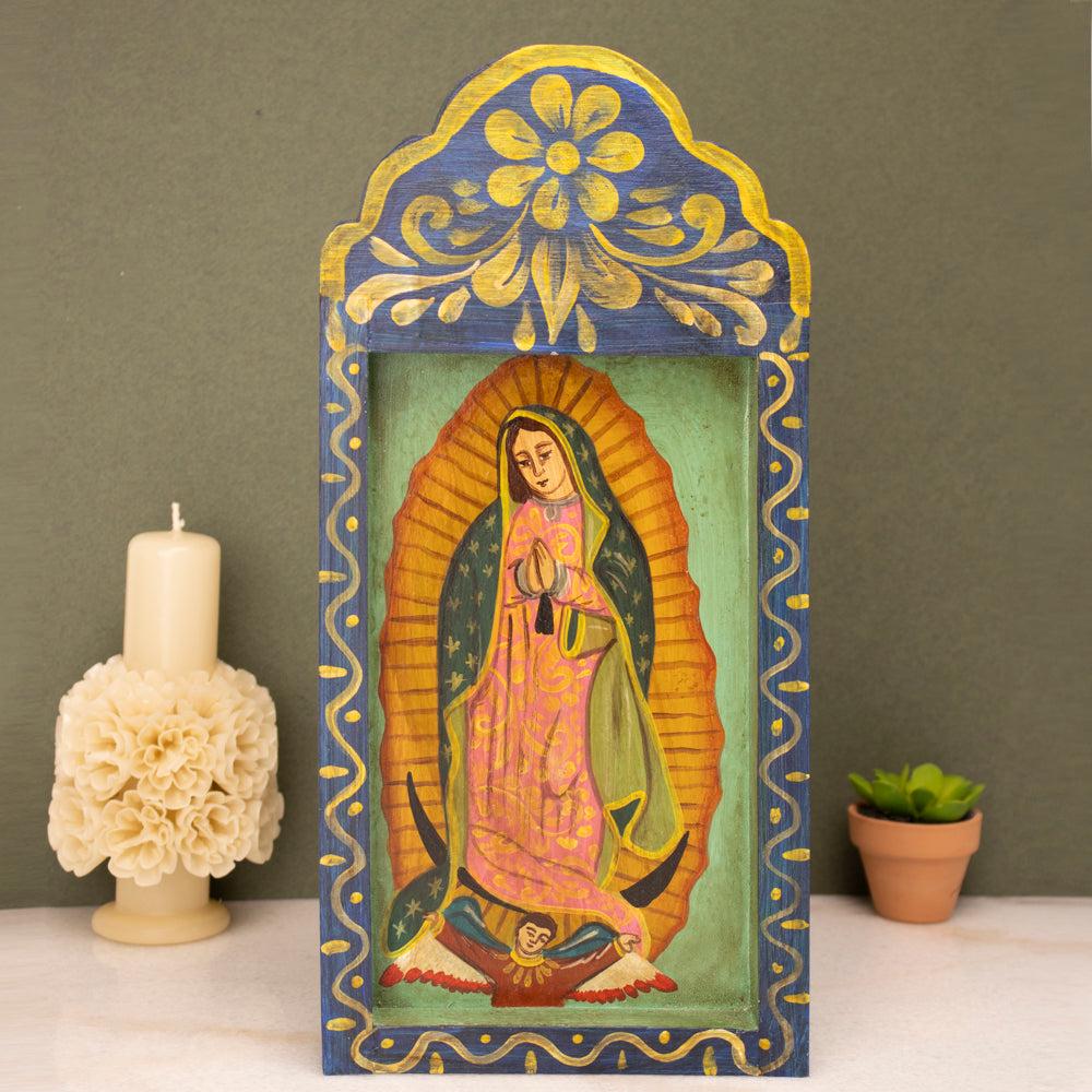 Religious Hand-painted Wooden Nicho Frames - Etsy