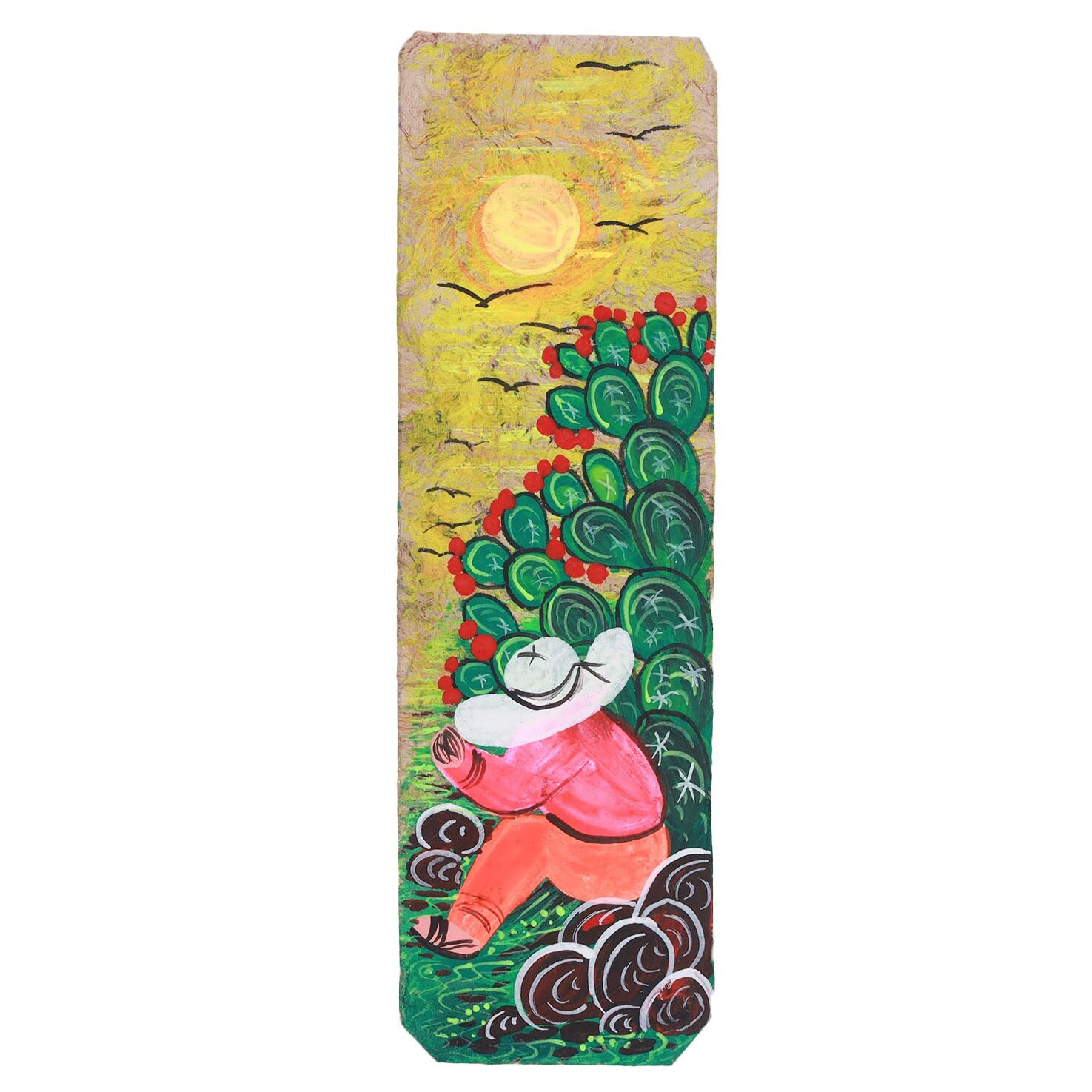 Hand-painted Papel Amate Xalitla Bookmarks - Etsy