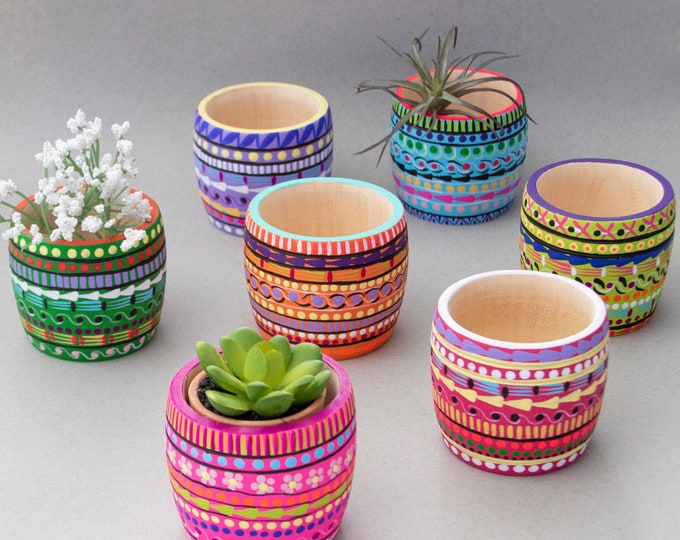 Colorful Hand-painted Small Bowls - Etsy