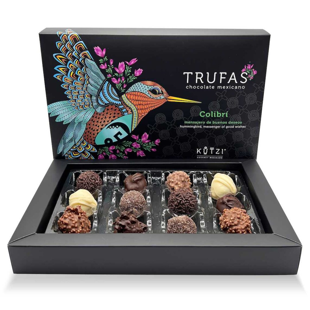 Hummingbird, Assorted Mexican Chocolate Truffle Box - Etsy