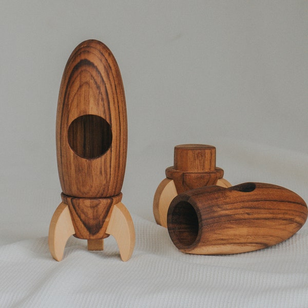 Wooden Rocket - Etsy