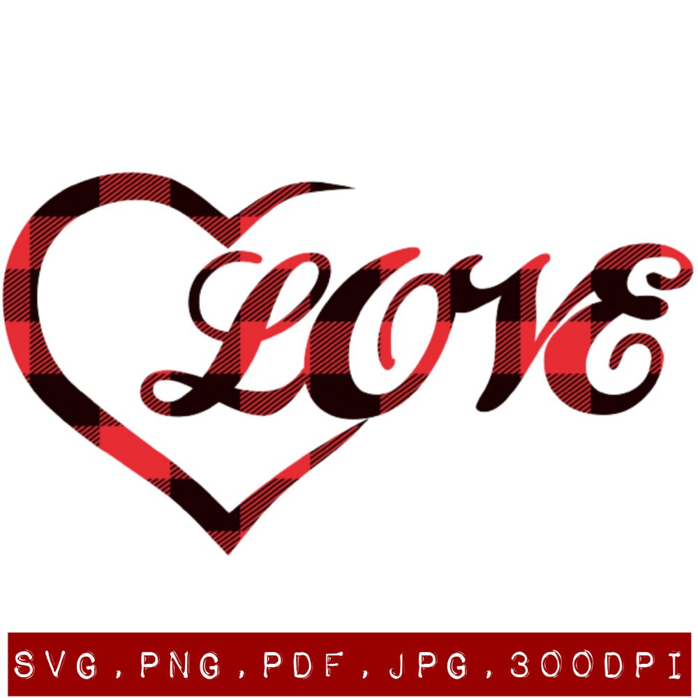 Valentine Clip Art Heart Vector Love Cut File Cricut Frame - Etsy