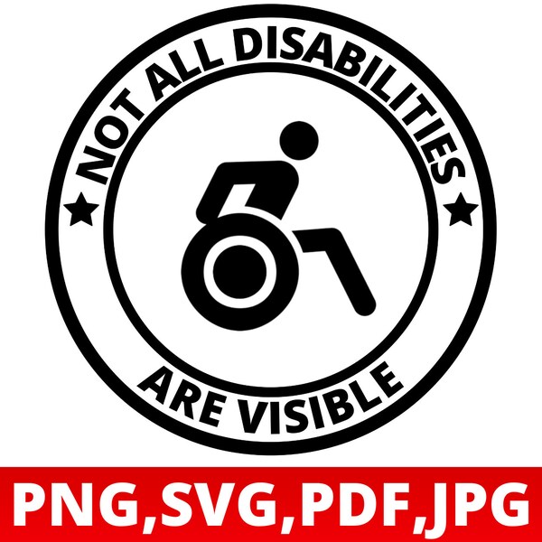 Disability Svg - Etsy