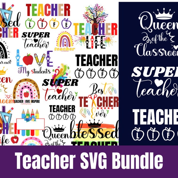 Teacher Appreciation Svg - Etsy