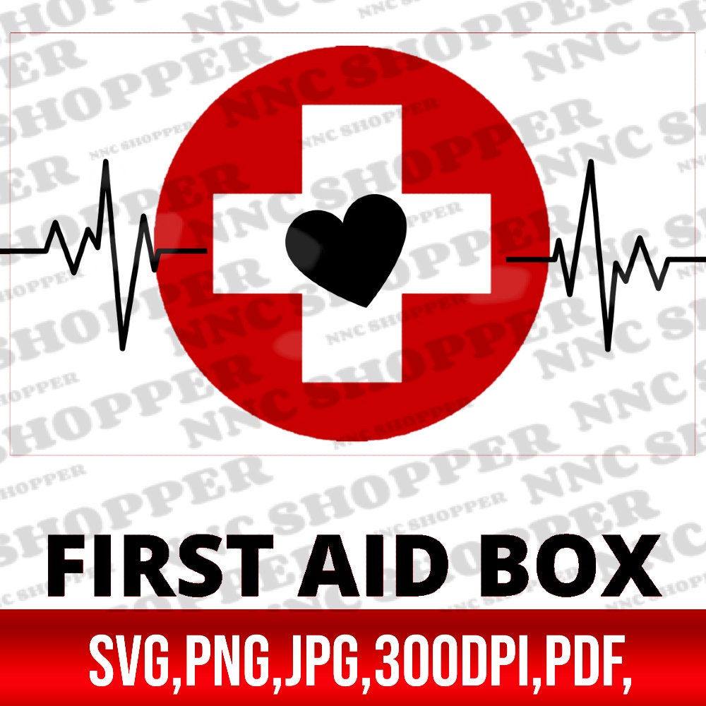 First Aid Kit Svg Cut Files Emergency Kit Medicine First Aid - Etsy Canada