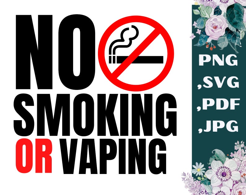 No Smoking Sign Svg, Sign Svg, No Smoking Vector, No Smoking Warning ...