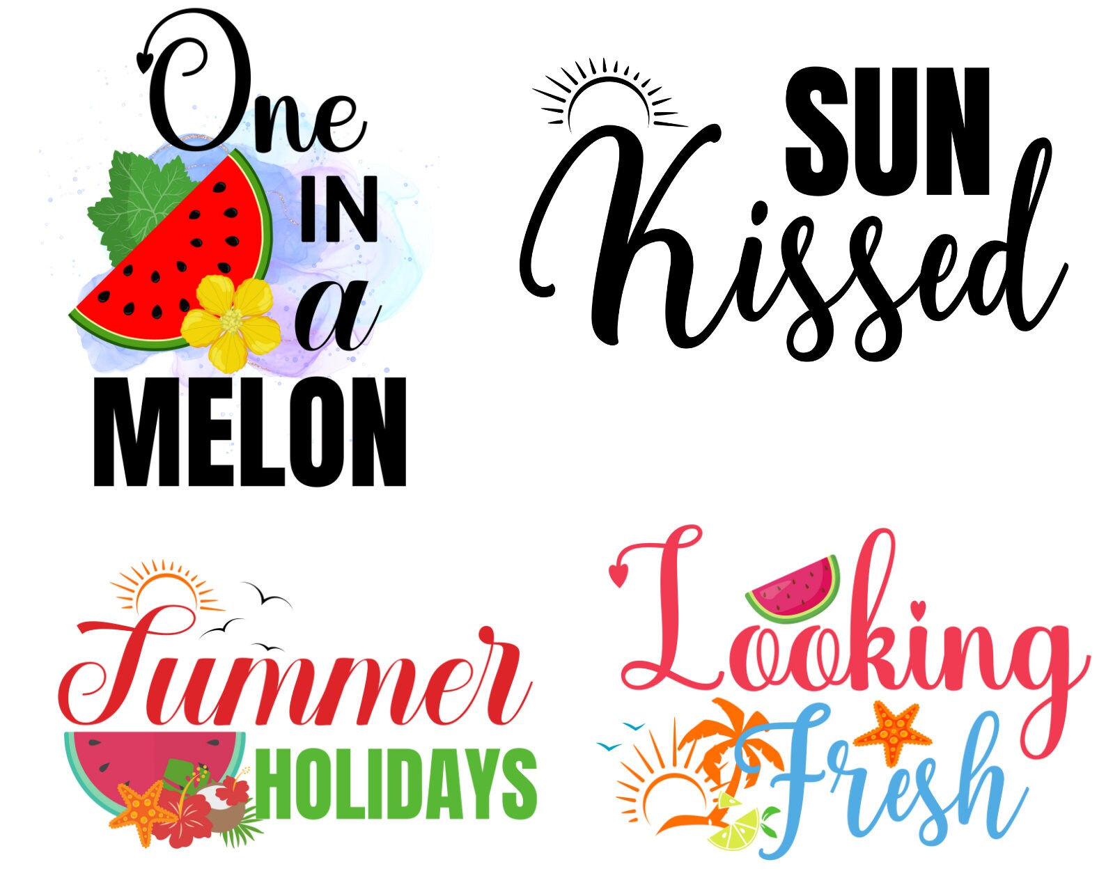Summer SVG Bundle Beach Svg Summer Design for Shirts Hello - Etsy