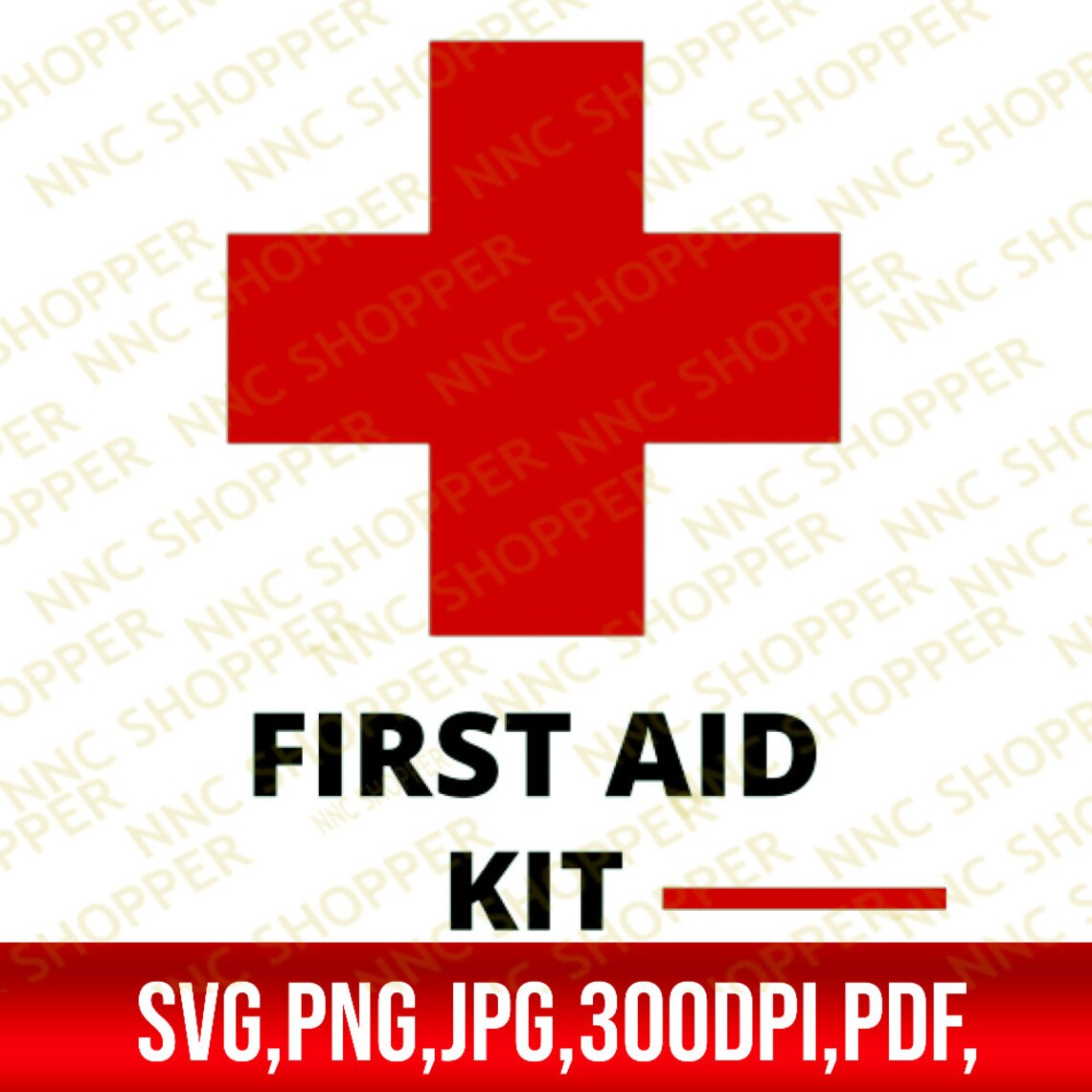 First aid kit svg Cut files emergency kit medicine First Aid | Etsy
