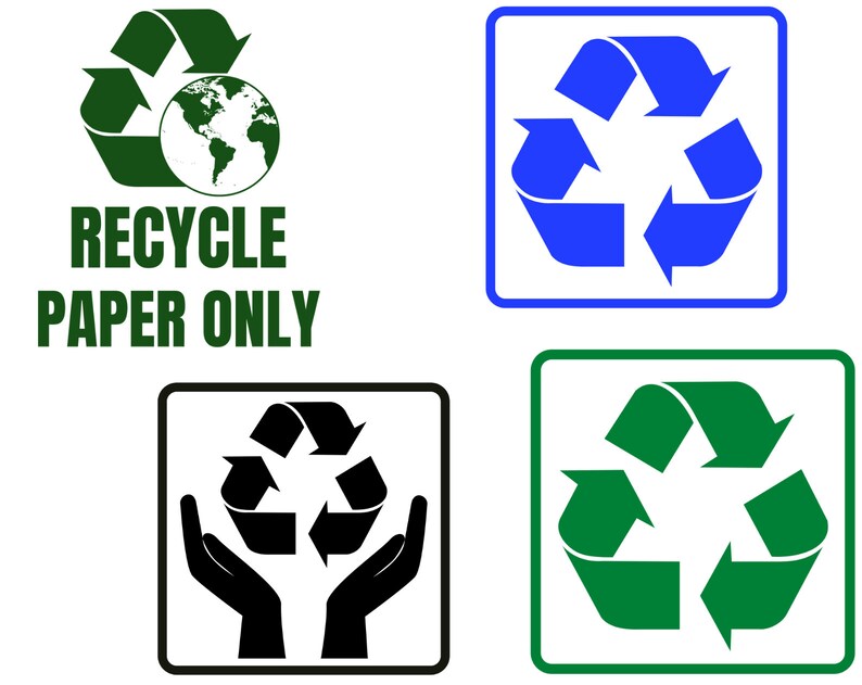 Recycle Sign Svg Recycle SVG Recycle Arrows SVG Recycle - Etsy Canada