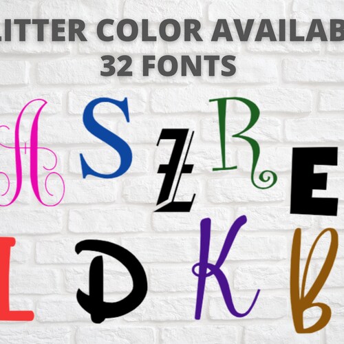 Personalized Custom Monogram Iron on Vinyl Decal Transfer in - Etsy