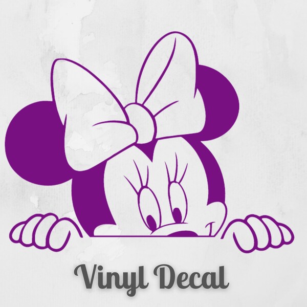 Mickey Mouse Decal - Etsy