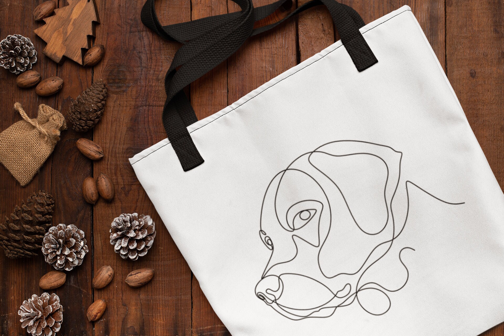 Labrador One Line Art SVG Custom Dog Portrait Digital | Etsy