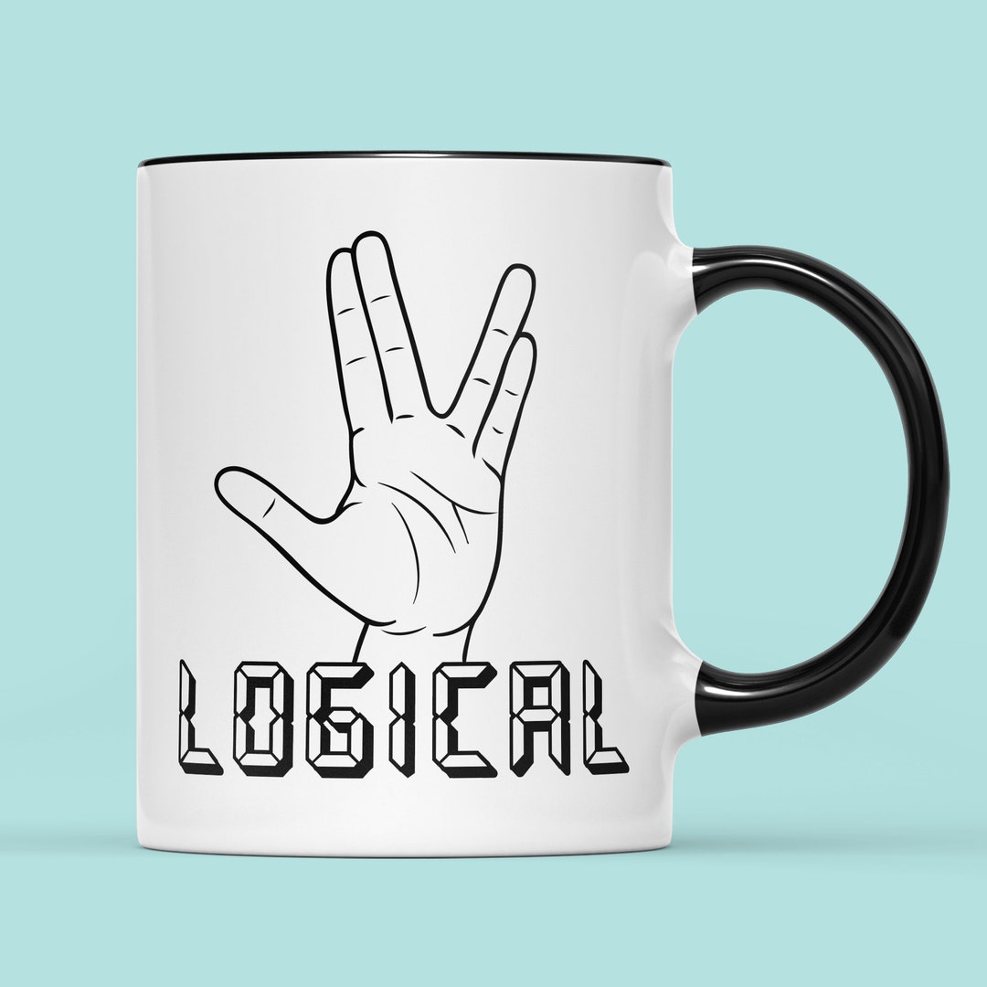 Logical Novelty Mug Funny Joke Cool Present Gift Idea - Etsy