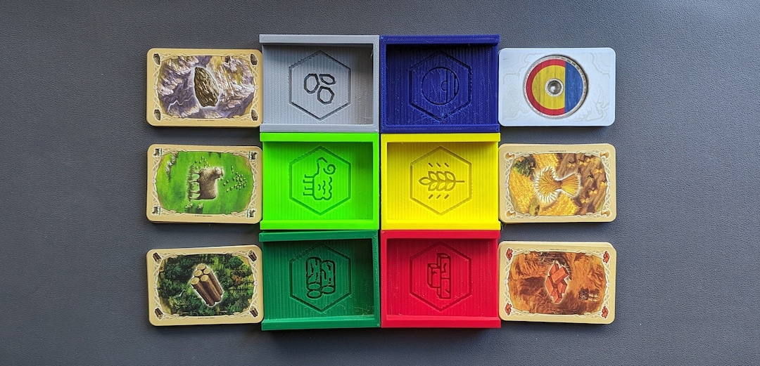Settlers of Catan Card Holders - 3D Printed - Etsy