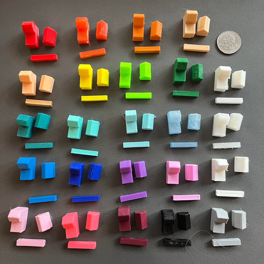 Settlers of Catan Game Pieces 3D Printed - Etsy