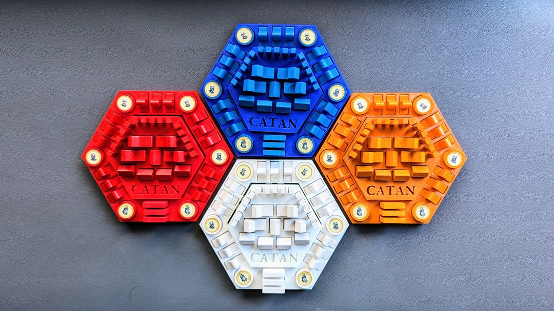 Settlers of Catan Game Piece Holder - 3D Printed - Etsy