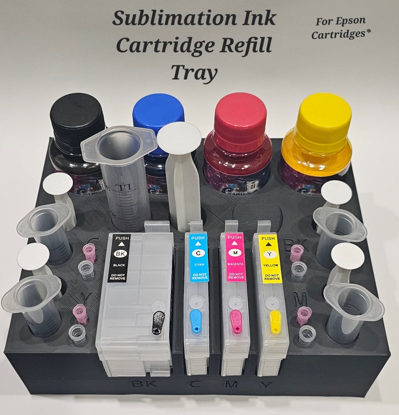 Sublimation Printer Ink Cartridge Refill Tray for Epson - Etsy