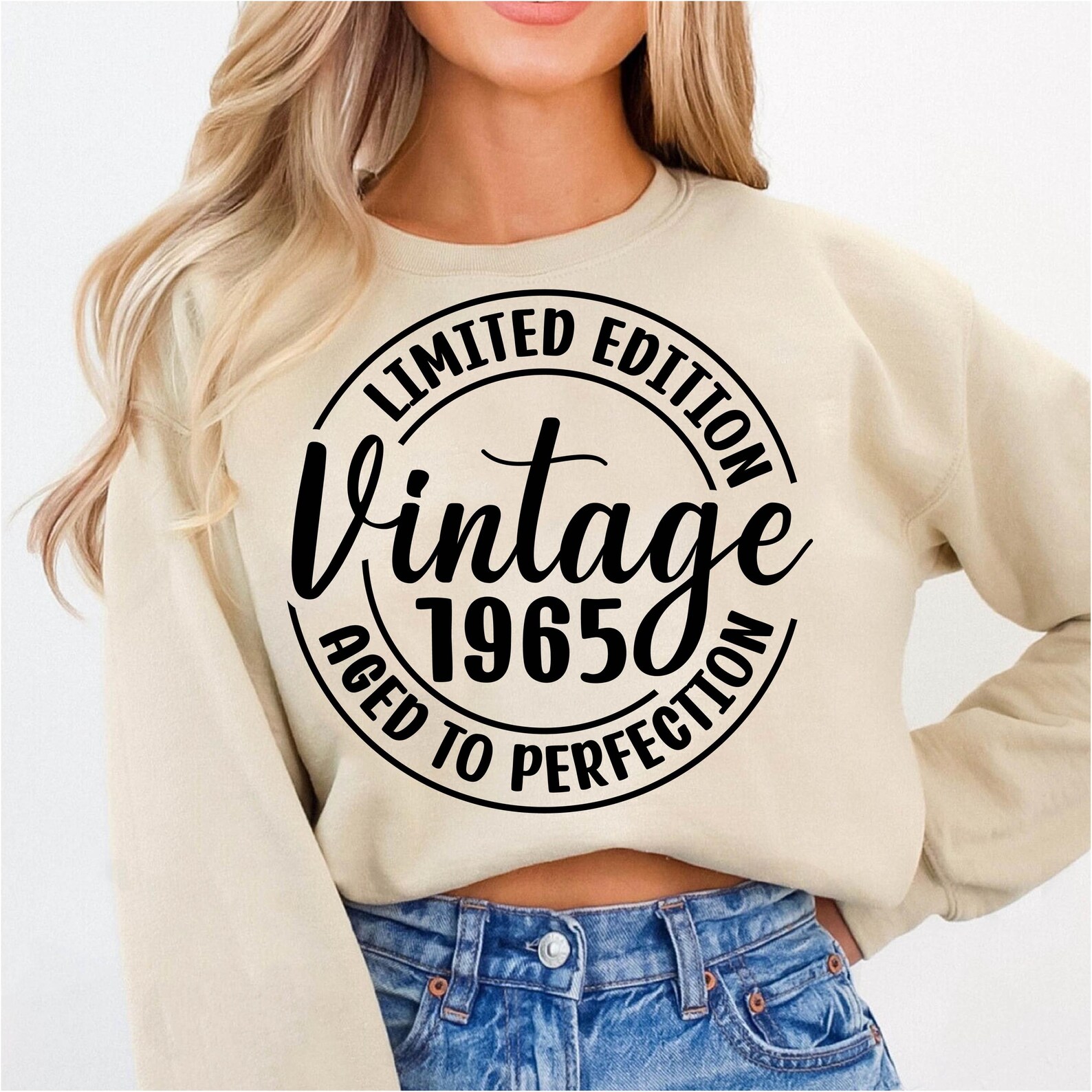 60th Birthday Svg, Aged to Perfection Svg, Vintage 1965 Svg, Old Number ...