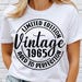 60th Birthday Svg, Aged to Perfection Svg, Vintage 1965 Svg, Old Number ...