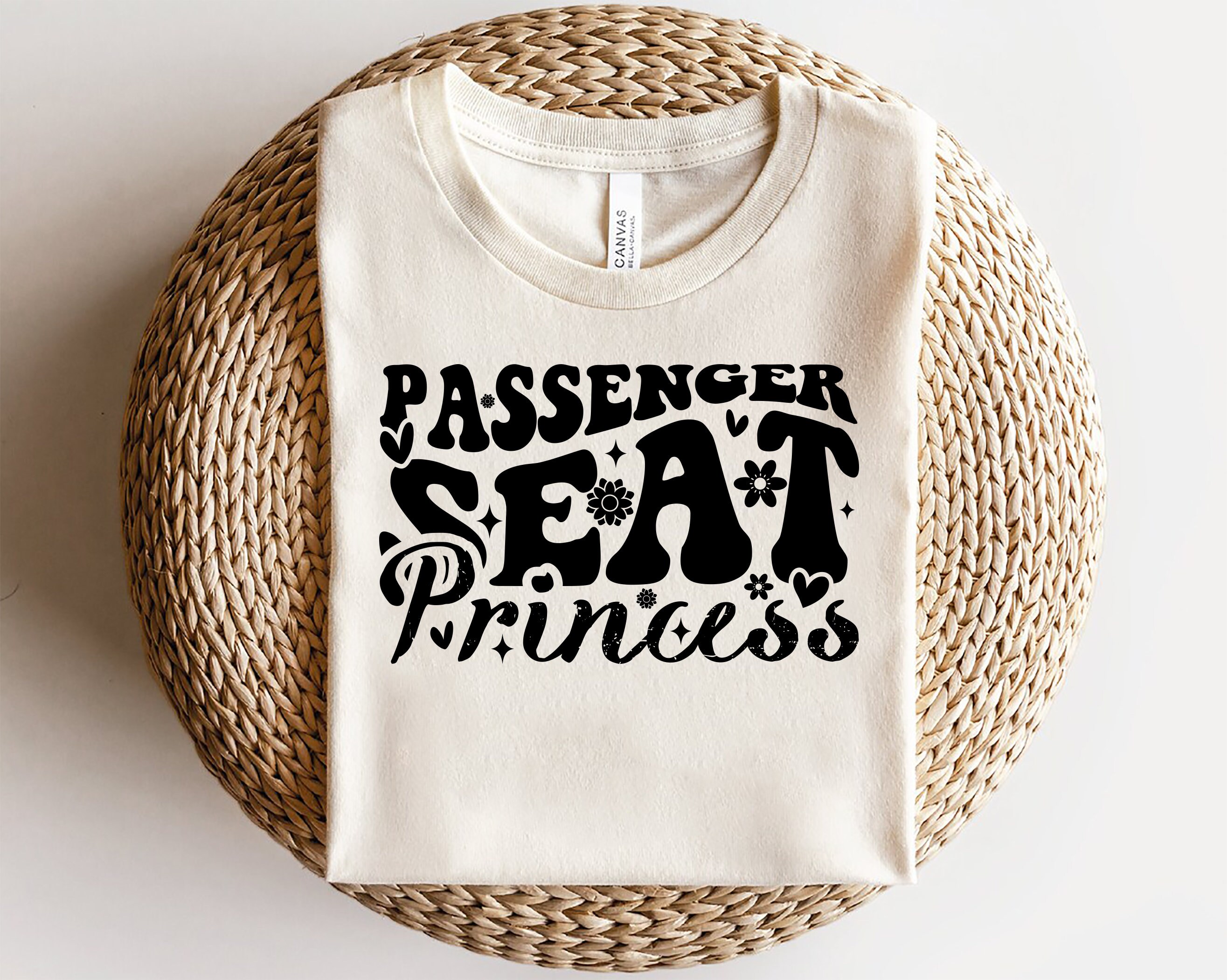 Passenger Seat Princess Svg Png, Summer Quote Cut File, Princess Smiley ...