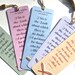 Quranic Verse Bookmark - Islamic Bookmark - Quran Bookmark - Islamic ...