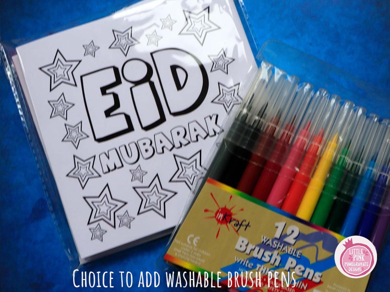 Colour-in Eid Card Pack Ramadan Activity Eid Cards DIY - Etsy UK