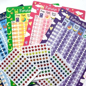 Double-sided Ramadan Ibaadah Chart - Ramadan Worship Chart - Goods ...