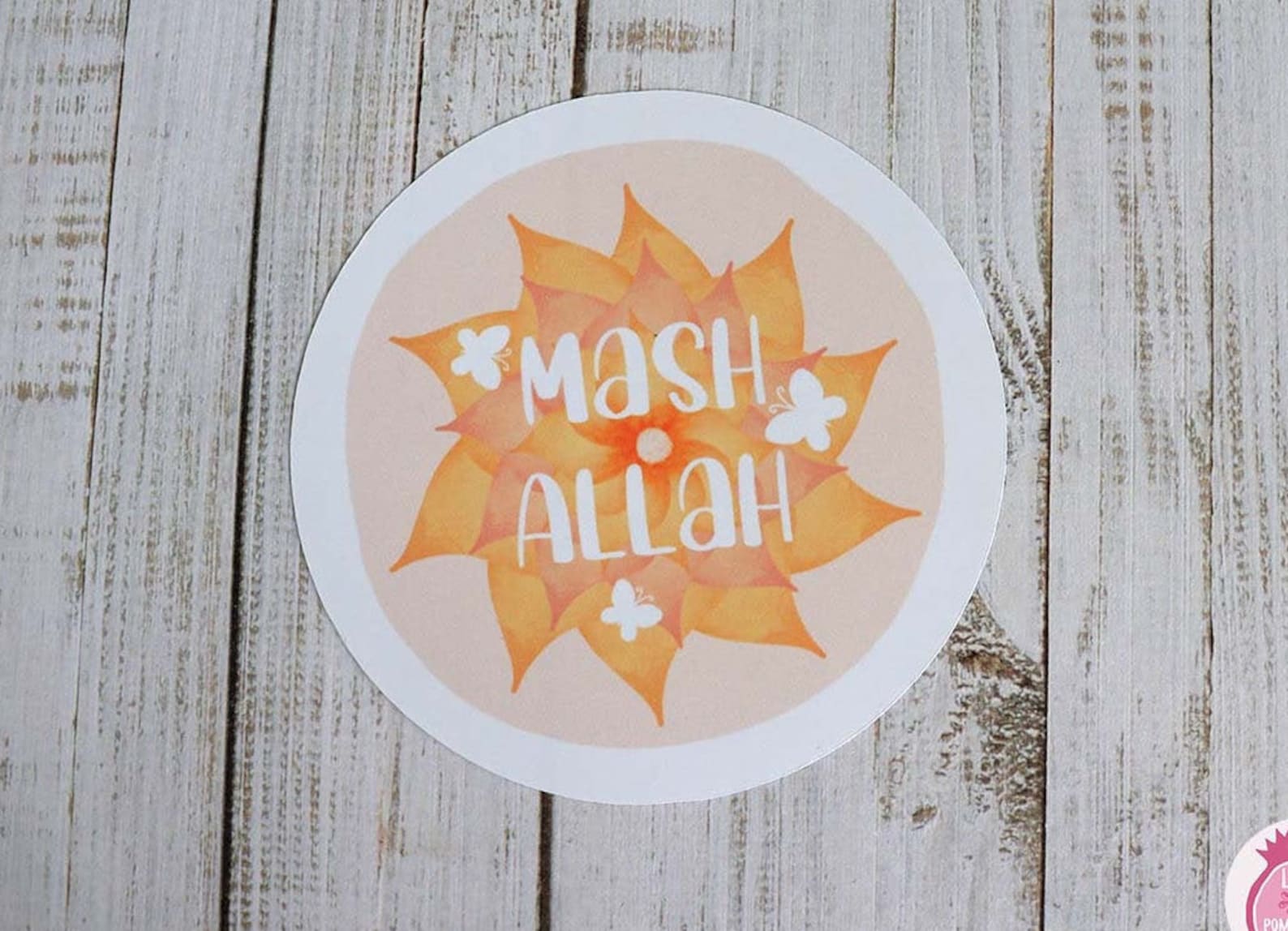 Islamic Sticker MashAllah Sticker Muslim Laptop Sticker | Etsy
