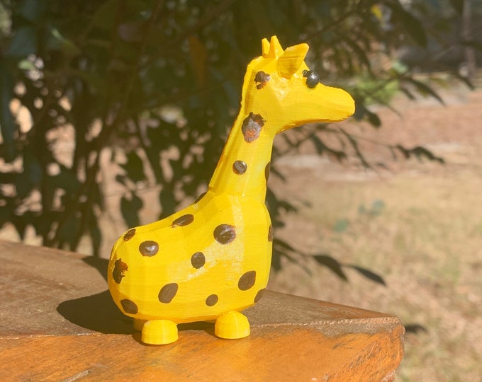Roblox Adopt Me Hand Painted 3D Printed Giraffe Figure - Etsy