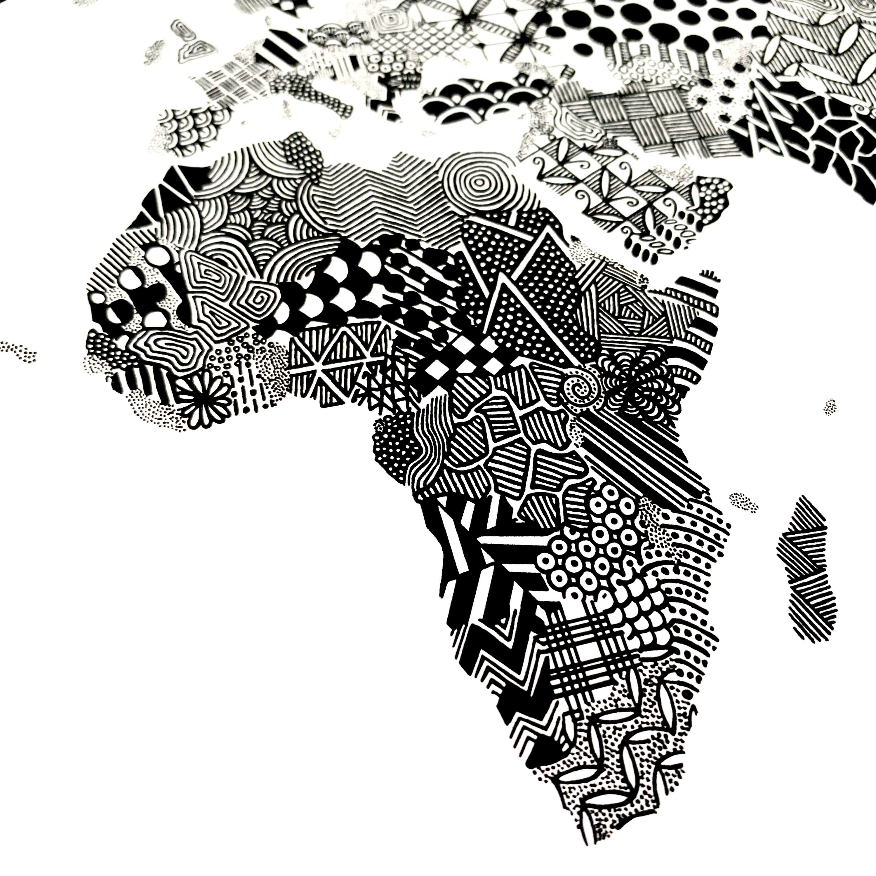 Map Or Byd / Map of the World - Etsy UK