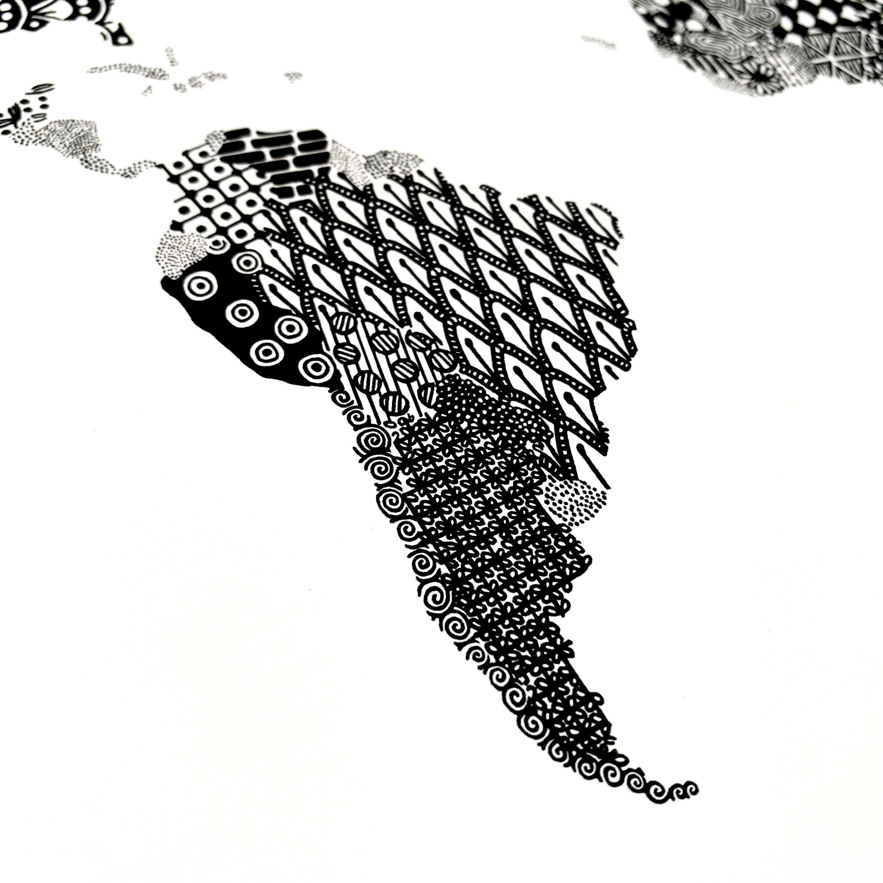 Map Or Byd / Map of the World - Etsy UK