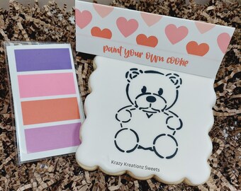 Paint Your Own Cookie Kit - Etsy