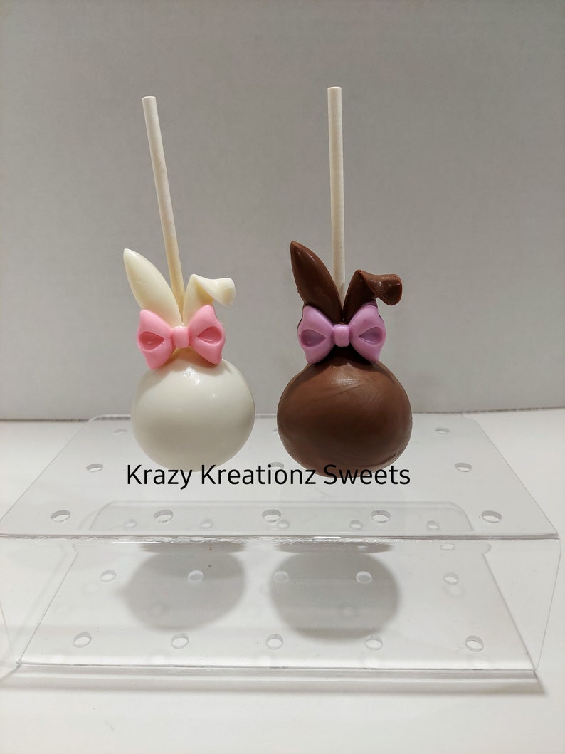 Bunny Ear Cake Pops, Easter - Etsy