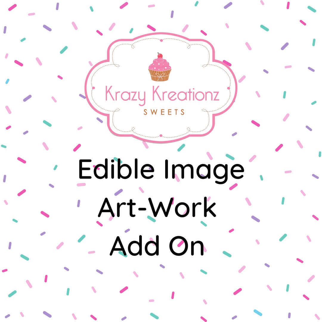 Edible Image Artwork Add On - Etsy