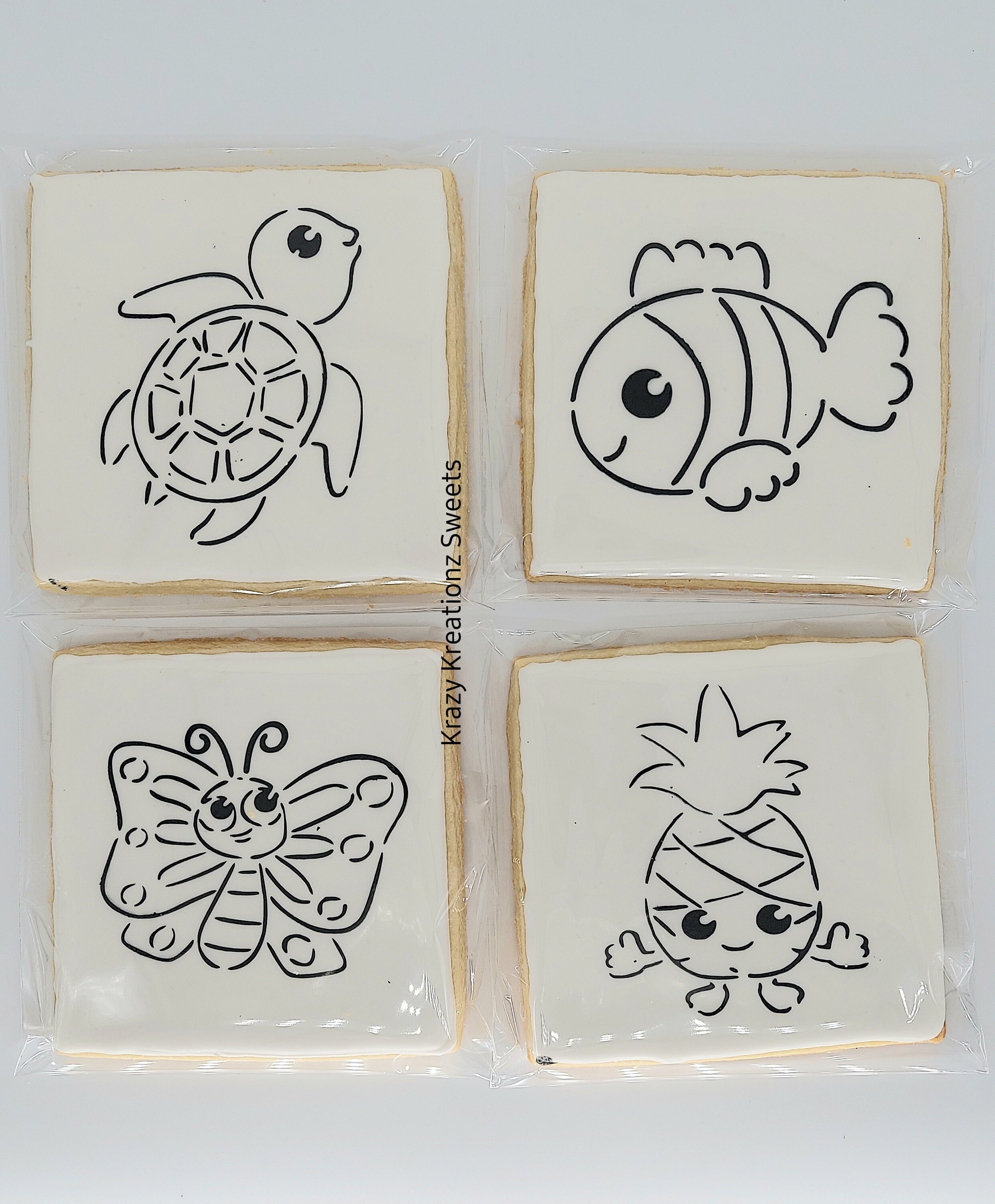 Paint Your Own Cookie Kit - Etsy