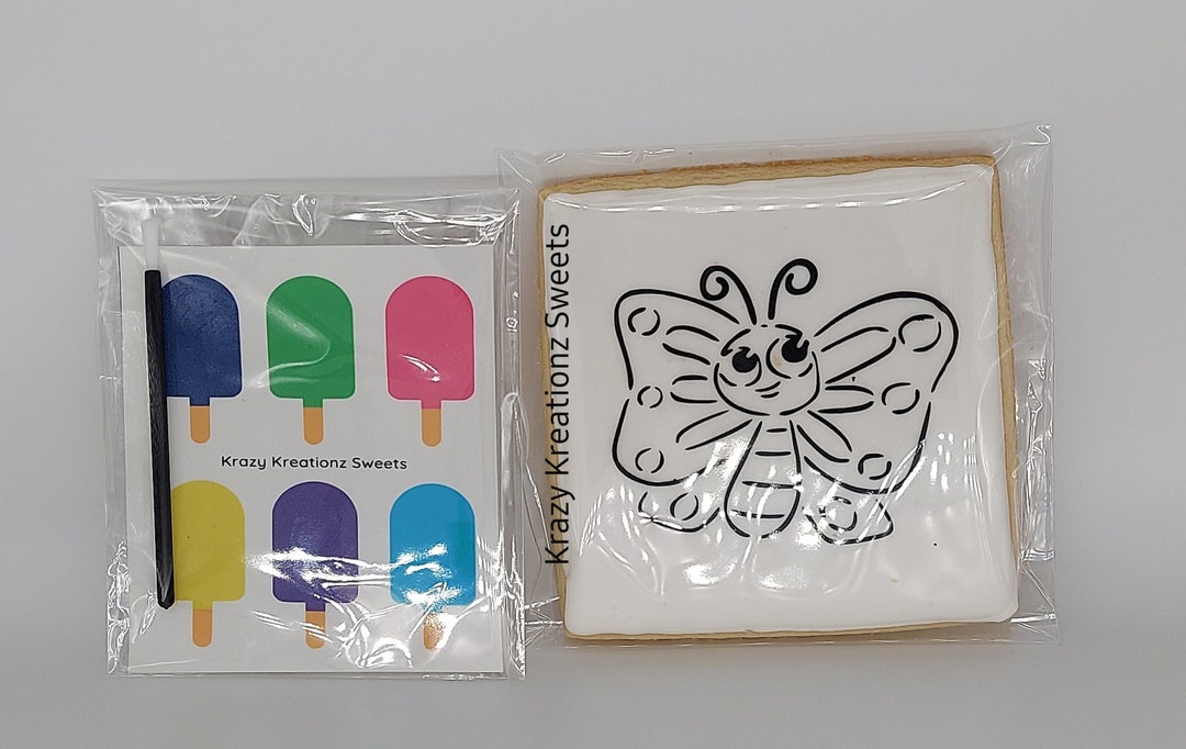 Paint Your Own Cookie Kit - Etsy