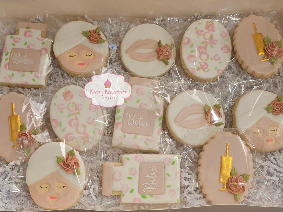 Spa Themed Cookies - Etsy
