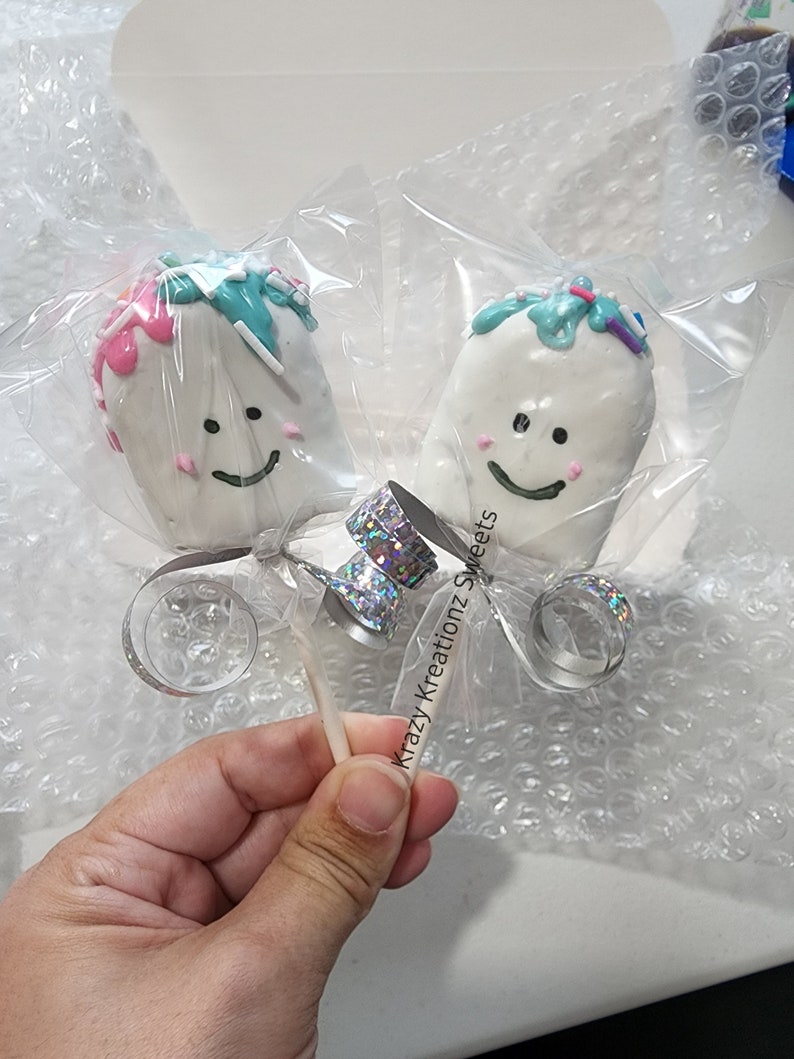 Smiley Popsicle Cake Pops - Etsy